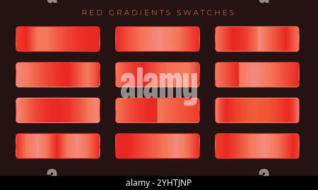 bright red shiny gradients background Stock Vector Image & Art - Alamy