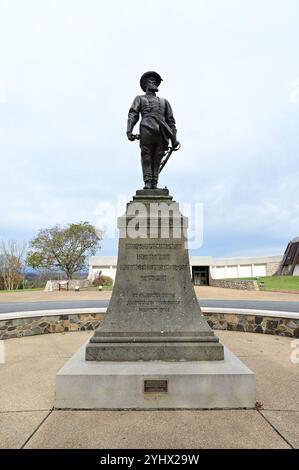 Lieutenant-General Stonewall Jackson statue. A Confederate General from ...