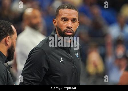 Charlotte Hornets head coach Charles Lee during the first half of an ...