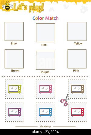 Color match in Beehive theme Stock Vector Image & Art - Alamy