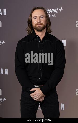 Christian Wallace attends the Paramount+ premiere of "Landman" Season 2 ...