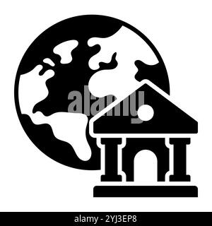 global banking Premium quality vector illustration concept. Flat line ...