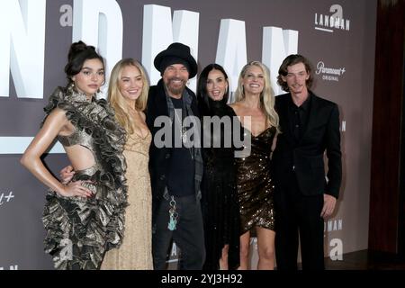 Landman Billy Bob Thornton & Demi Moore Stock Photo - Alamy