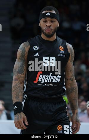 Rayjon Tucker (Virtus Bologna) during the basketball Turkish Airlines ...