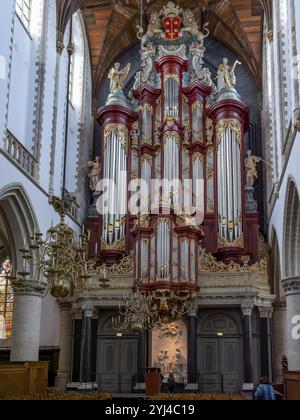 Organ in St Bavo's Cathedral (De Grote of St Bavokerk te Haarlem ...