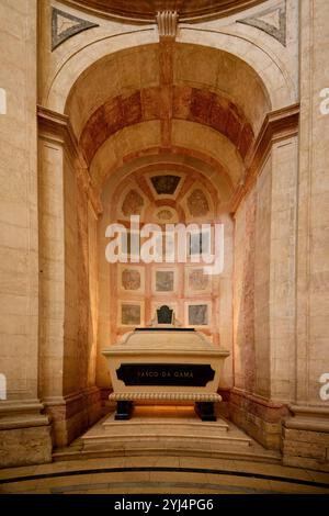 Vasco da Gama Cenotaph at National Pantheon Interior - Lisbon, Portugal ...
