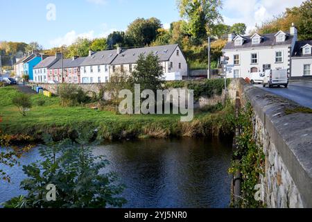 Bridge over the River Lennon, Ramelton, County Donegal, Ireland Stock ...