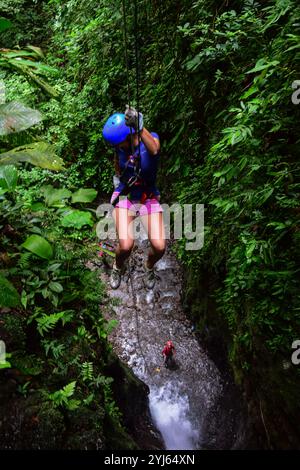 Canyoning and waterfall rappelling experience with Pure Trek in La ...