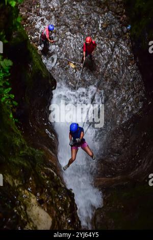 Canyoning and waterfall rappelling experience with Pure Trek in La ...