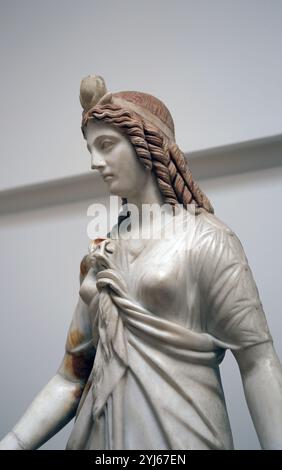 Cult of Egyptian goddes Isis. Statue. Rome, via Porta Latina. Late 2nd ...