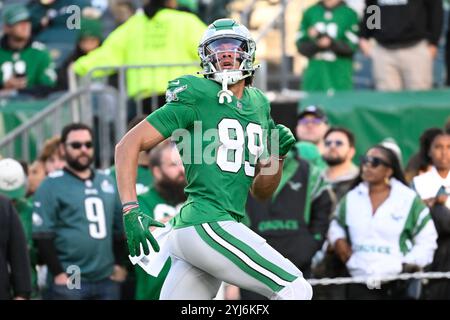 Philadelphia Eagles wide receiver Johnny Wilson (89) runs a route ...