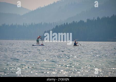 Beautiful views of Little Bitterroot Lake, Lions Youth Camp in Marion ...