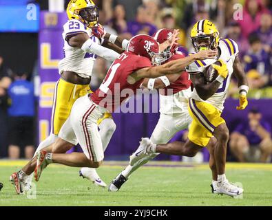 Alabama kicker Conor Talty (31) prepares to kick off against Louisiana ...