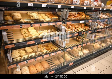 Carrefour supermarket bakery section – Bruges, Belgium – 23 October ...