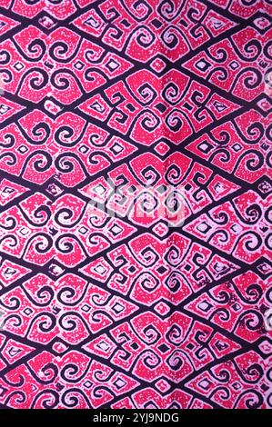 detailed patterns of Indonesia batik cloth Stock Photo - Alamy