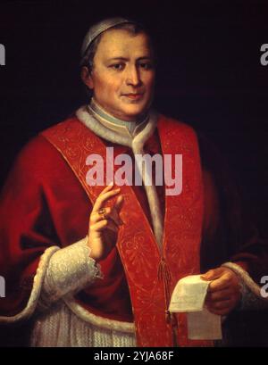 A portrait of Pope Pius IX, one of the longest-reigning popes in ...