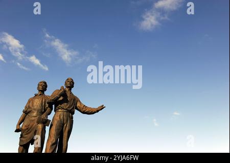 Industry and Construction. Sculpture by Napoleonas Petrulis (1909-1985 ...