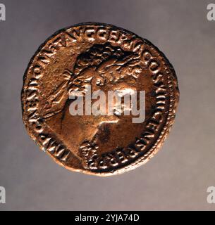 Coin of the Emperor Domitian Stock Photo - Alamy
