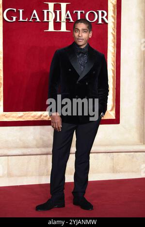 Alexander Karim bei der Weltpremiere des Kinofilms Gladiator II im ...