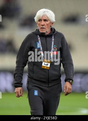 Greece manager Ivan Jovanovic before the UEFA Nations League Group B2 ...