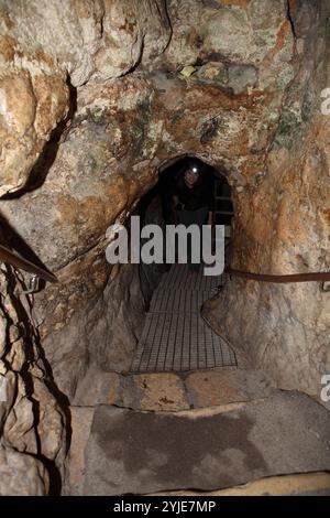 Entrance To Hezekiah S Tunnel At The Gihon Spring In The Kidron Valley