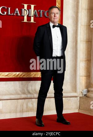 David Scarpa attends the Gladiator II The Royal Film Performance and ...