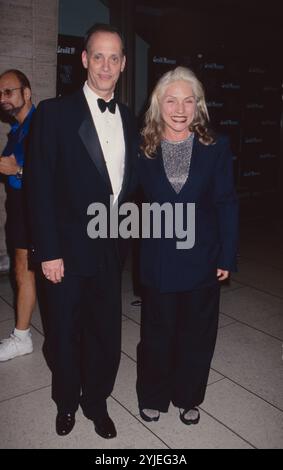 Debbie Harry and John Waters attend the Vanity Fair Oscar Party held at the Wallis Annenberg ...