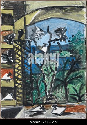 Pablo Picasso / 'The pigeons', 1957, Oil on canvas, 100 x 80 cm, MPB 70 ...