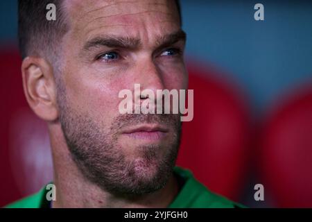 Adrian San Miguel of Real Betis during the La Liga EA Sports match ...