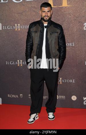 Christian Massella attends at red carpet of "Il Gladiatore II" movie at ...