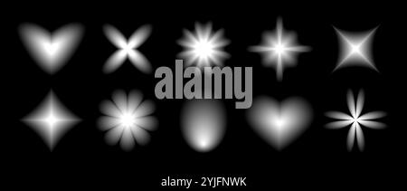 Heart sphere collage element vector Stock Vector Image & Art - Alamy