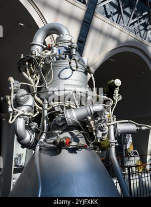 Fragment of the most powerful liquid-propellant rocket first-stage ...