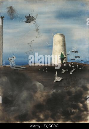 Death watching his Family, 1927, Yves Tanguy (1900-1955 Stock Photo - Alamy