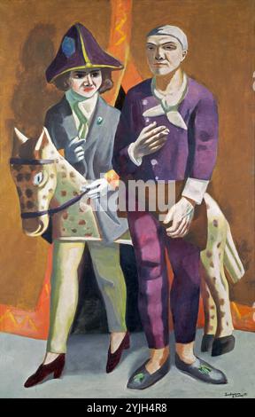 Double Portrait, Max and Mathilde Beckmann, Max Beckman, 1941 Stock ...