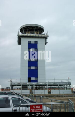 New Control Tower at Southend Airport Stock Photo - Alamy