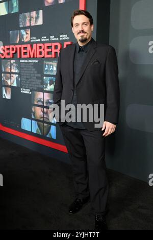 Moritz Binder at arrivals for SEPTEMBER 5 Premiere, Paramount Theatre ...
