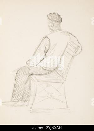 Simberg, Hugo, Sketch book (226 pp.+covers), 1905-07, drawing, 17.2 cm ...