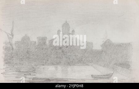 Berndtson, Gunnar, Sketch book, drawing, 11 cm x 18 cm, Berndtson ...