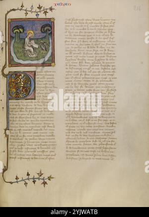 St. John Writing on Patmos Simon Bening (Flemish, 1483-1561). St. John ...