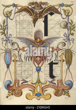 Guide for Constructing the Letters c and d; Mira calligraphiae ...