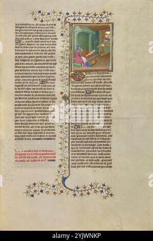 Interior with a child at a window. Leaf 6 Recto from a sketchbook with ...