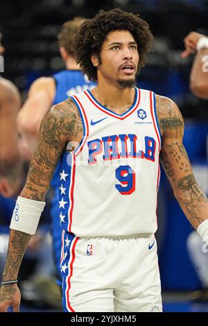 Philadelphia 76ers' Kelly Oubre Jr. looks on during the NBA basketball ...