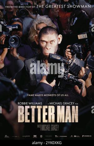 Better Man movie poster Stock Photo - Alamy