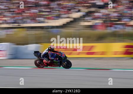 Fabio Quartararo of France and Monster Energy Yamaha MotoGP seen during ...