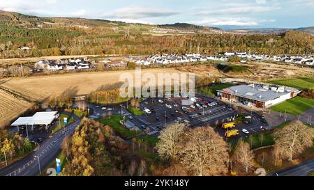 15 November 2024: Tesco Dores Inverness locator GV locator. Picture ...