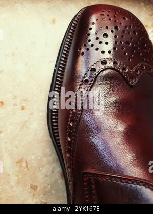Italian handmade shoes and boots from a roman shoemaker Stock Photo - Alamy
