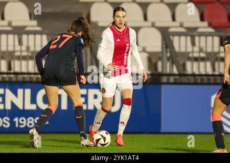 AMSTERDAM, NETHERLANDS - NOVEMBER 2: Nurija van Schoonhoven of AFC Ajax ...