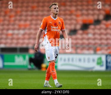 Ryan Finnigan of Blackpool during the Sky Bet League 1 match Blackpool ...