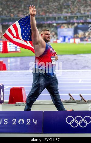 Joe KOVACS (United States of America) competing in the Men's Shot Put ...