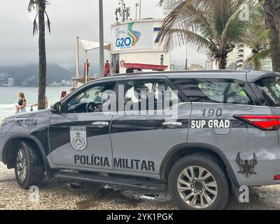 SECURITY IN RIO DURING G20 SUMMIT Stock Photo - Alamy